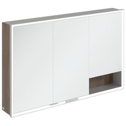 Villeroy & Boch Villeroy & Boch Aufputz-Spiegelschrank My View+ A48112 1200x750x168mm m. Bel. Arizona Oak A48112VH