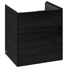 Villeroy & Boch Villeroy & Boch Waschtischunterschrank Collaro 510x546x414mm 2 Ausz. Waschbecken mittig Black Oak C00700AB