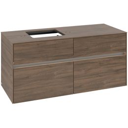 Villeroy & Boch Villeroy & Boch Waschtischunterschrank Collaro C129B0 1200x548x500mm mit Beleuchtung Arizona Oak C129B0VH