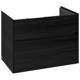 Villeroy & Boch Villeroy & Boch Waschtischunterschrank Collaro 754x546x444mm m. Bel. 2 Ausz. Waschtisch mittig Black C010B0AB
