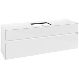 Villeroy & Boch Villeroy & Boch Waschtischunterschrank Collaro C120B0 1600x548x500mm mit Beleuchtung Glossy White C120B0DH