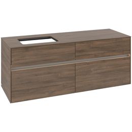 Villeroy & Boch Villeroy & Boch Waschtischunterschrank Collaro C117B0 1400x548x500mm mit Beleuchtung Arizona Oak C117B0VH