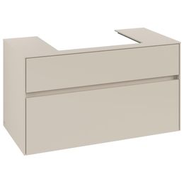 Villeroy & Boch Villeroy & Boch Waschtischunterschrank Collaro C019B0 1000x548x500mm m. Bel. 2 Ausz. Waschtisch mitt C019B0VN