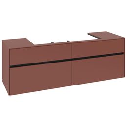 Villeroy & Boch Villeroy & Boch Waschtischunterschrank Collaro C031B0 1600x548x500mm m. Bel. 4 Ausz. Waschtisch mitt C031B0AH
