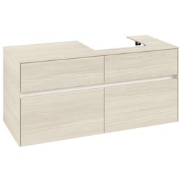 Villeroy & Boch Villeroy & Boch Waschtischunterschrank Collaro C072B0 1200x548x500mm m. Bel. 4 Ausz. Waschtisch re W C072B0AA