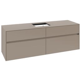Villeroy & Boch Villeroy & Boch Waschtischunterschrank Collaro C134B0 1600x548x500mm m. Bel. 4 Ausz. Waschtisch mitt C134B0VM