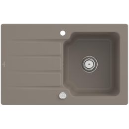 Villeroy & Boch Villeroy & Boch Einbausp&uuml;le Architectura 45 860x510mm Exc-Garn. aus Keramik Timber cplus, 334002TR 334002TR
