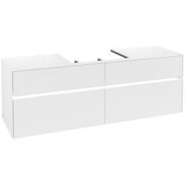 Villeroy & Boch Villeroy & Boch Waschtischunterschrank Collaro C025B0 1600x548x500mm mit Beleuchtung C025B0MS