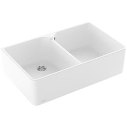 Villeroy & Boch Villeroy & Boch Sp&uuml;lstein 80 X Sp&uuml;lstein Doppelbecken, 638001RW 638001RW