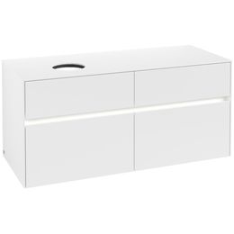 Villeroy & Boch Villeroy & Boch Waschtischunterschrank Collaro C042B0 1200x548x500mm mit Beleuchtung C042B0MS