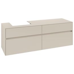 Villeroy & Boch Villeroy & Boch Waschtischunterschrank Collaro C078B0 1600x548x500mm m. Bel. 4 Ausz. Waschtisch li C C078B0VN