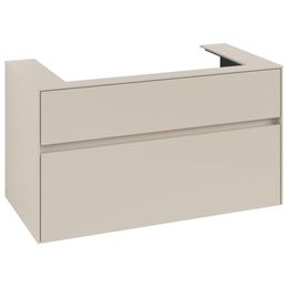 Villeroy & Boch Villeroy & Boch Waschtischunterschrank Collaro C020B0 1000x548x500mm m. Bel. 2 Ausz. Waschtisch mitt C020B0VN