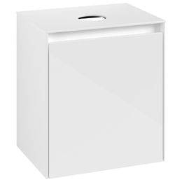 Villeroy & Boch Villeroy & Boch Waschtischunterschrank Collaro 500x548x380mm 1trg. A:re WT mittig Glossy White C14900DH