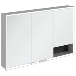 Villeroy & Boch Villeroy & Boch Einbau-Spiegelschrank My View+ A48212 1200x750x167mm m. Bel. Volcano Black A48212VL