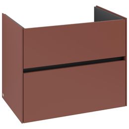 Villeroy & Boch Villeroy & Boch Waschtischunterschrank Collaro 761x610x480mm m. Bel. 2 Ausz. Waschtisch mittig Wine C144B0AH