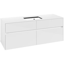 Villeroy & Boch Villeroy & Boch Waschtischunterschrank Collaro C11600 1400x548x500mm Glossy White C11600DH