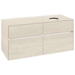 Villeroy & Boch Villeroy & Boch Waschtischunterschrank Collaro C04300 1200x548x500mm 4 Ausz. Waschtisch re White Oak C04300AA