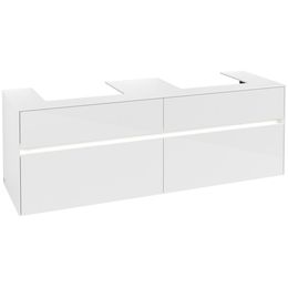 Villeroy & Boch Villeroy & Boch Waschtischunterschrank Collaro C021B0 1600x548x500mm mit Beleuchtung C021B0DH
