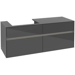 Villeroy & Boch Villeroy & Boch Waschtischunterschrank Collaro C085B0 1400x548x500mm mit Beleuchtung C085B0FP
