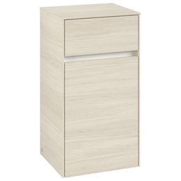Villeroy & Boch Villeroy & Boch Seitenschrank Collaro 404x748x349mm 1 T&uuml;r 1 Schublade A:re White Oak C03201AA