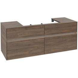 Villeroy & Boch Villeroy & Boch Waschtischunterschrank Collaro C088B0 1400x548x500mm mit Beleuchtung C088B0VH