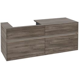 Villeroy & Boch Villeroy & Boch Waschtischunterschrank Collaro C085B0 1400x548x500mm mit Beleuchtung C085B0RK
