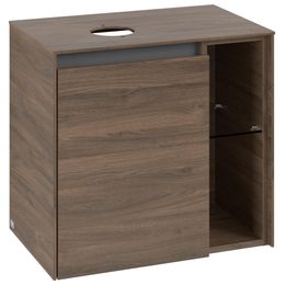 Villeroy & Boch Villeroy & Boch Waschtischunterschrank Collaro 600x548x380mm 1trg. A:li Waschbecken li Arizona Oak C15200VH