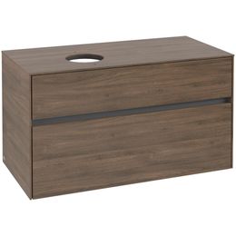 Villeroy & Boch Villeroy & Boch Waschtischunterschrank Collaro C039 1000x548x 500mm 2 Ausz. Waschbecken li Arizona O C03900VH