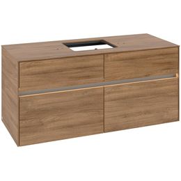 Villeroy & Boch Villeroy & Boch Waschtischunterschrank Collaro C128B0 1200x548x500mm mit Beleuchtung Kansas Oak C128B0RH