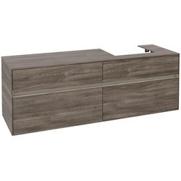 Villeroy & Boch Villeroy & Boch Waschtischunterschrank Collaro C079B0 1600x548x500mm mit Beleuchtung C079B0RK