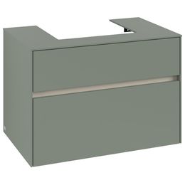 Villeroy & Boch Villeroy & Boch Waschtischunterschrank Collaro C069B0 800x548x500mm m. Bel. 2 Ausz. Waschtisch mitti C069B0AF