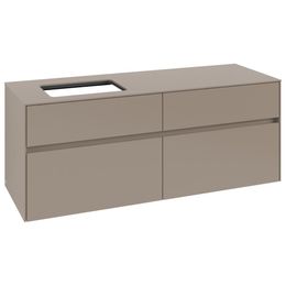 Villeroy & Boch Villeroy & Boch Waschtischunterschrank Collaro C117B0 1400x548x500mm m. Bel. 4 Ausz. Waschtisch li T C117B0VM