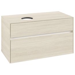 Villeroy & Boch Villeroy & Boch Waschtischunterschrank Collaro C03900 1000x548x500mm 2 Ausz. Waschtisch li White Oak C03900AA