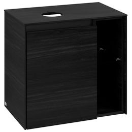 Villeroy & Boch Villeroy & Boch Waschtischunterschrank Collaro 600x548x380mm m. Bel. 1trg. A:li Waschtisch li Black C152B0AB