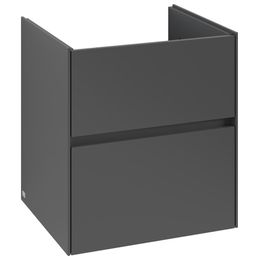 Villeroy & Boch Villeroy & Boch Waschtischunterschrank Collaro 561x610x480mm m. Bel. 2 Ausz. Waschtisch mittig Graph C142B0VR