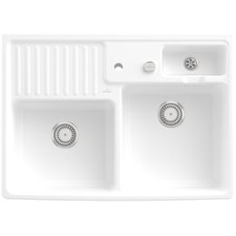 Villeroy & Boch Villeroy & Boch Sp&uuml;lstein Doppelbecken 632392, 632392RW 632392RW