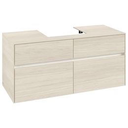 Villeroy & Boch Villeroy & Boch Waschtischunterschrank Collaro C070B0 1200x548x500mm m. Bel. 4 Ausz. Waschtisch mitt C070B0AA