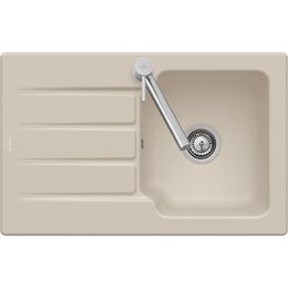 Villeroy & Boch Villeroy & Boch Einbausp&uuml;le Architectura 45 860x510mm Exc-Garn. aus Keramik Almond cplus, 334002AM 334002AM