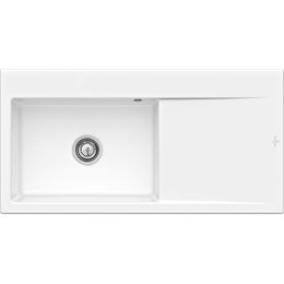 Villeroy & Boch Villeroy & Boch Einbausp&uuml;le Subway Style 60 336201 1000x 510mm IB li aus Keramik Wei&szlig; Alpin cplus, 3 336200R1