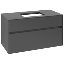 Villeroy & Boch Villeroy & Boch Waschtischunterschrank Collaro C109B0 1000x548x500mm m. Bel. 2 Ausz. Waschtisch mitt C109B0VR