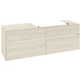 Villeroy & Boch Villeroy & Boch Waschtischunterschrank Collaro C027B0 1600x548x500mm m. Bel. 4 Ausz. Waschtisch re W C027B0AA