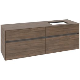 Villeroy & Boch Villeroy & Boch Waschtischunterschrank Collaro C12200 1600x548x500mm Arizona Oak C12200VH