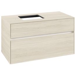 Villeroy & Boch Villeroy & Boch Waschtischunterschrank Collaro C12600 1000x548x500mm 2 Ausz. Waschtisch li White Oak C12600AA