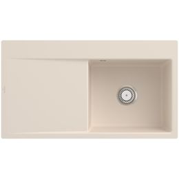 Villeroy & Boch Villeroy & Boch Einbausp&uuml;le Subway Style 50 Flat 1000x510mm Ablgarn. IB re Keram. Ivory cplus, 33511 33511FFU