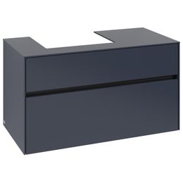 Villeroy & Boch Villeroy & Boch Waschtischunterschrank Collaro C01400 1000x548x500mm 2 Ausz. Waschtisch li Marine Bl C01400VQ