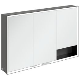 Villeroy & Boch Villeroy & Boch Aufputz-Spiegelschrank My View+ B48112 1200x750x168mm m. Bel. Graphite B48112VR