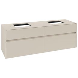 Villeroy & Boch Villeroy & Boch Waschtischunterschrank Collaro C13700 1600x548x500mm 4 Ausz. f&uuml;r 2 Waschtisch Cashme C13700VN
