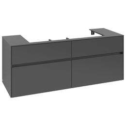 Villeroy & Boch Villeroy & Boch Waschtischunterschrank Collaro C092B0 1400x548x500mm m. Bel. 4 Ausz. Waschtisch mitt C092B0VR