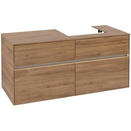 Villeroy & Boch Villeroy & Boch Waschtischunterschrank Collaro C072B0 1200x548x500mm mit Beleuchtung C072B0RH