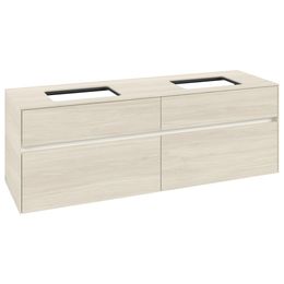 Villeroy & Boch Villeroy & Boch Waschtischunterschrank Collaro C123B0 1600x548x500mm m. Bel. 4 Ausz. f&uuml;r 2 Waschtisc C123B0AA